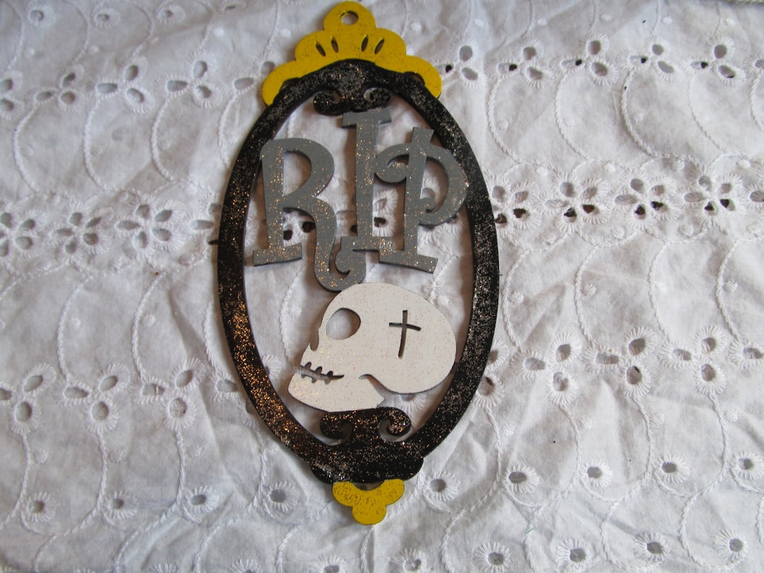 Halloween RIP Wall Hanging- RIP Wall Decor-Halloween Decor- Halloween ...