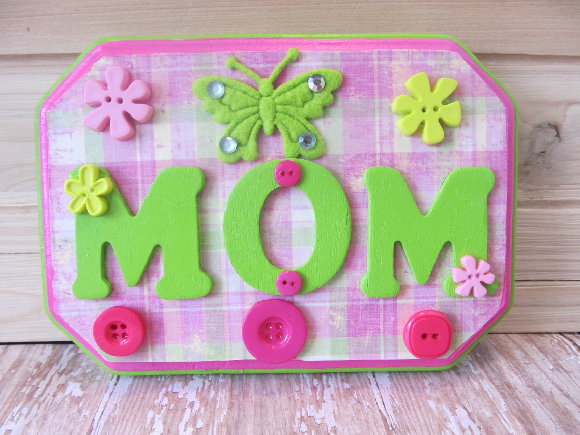 Mom Wall Hanging- Wall Decor- Mom Plaque- Gifts for Mom- Mothers Day ...