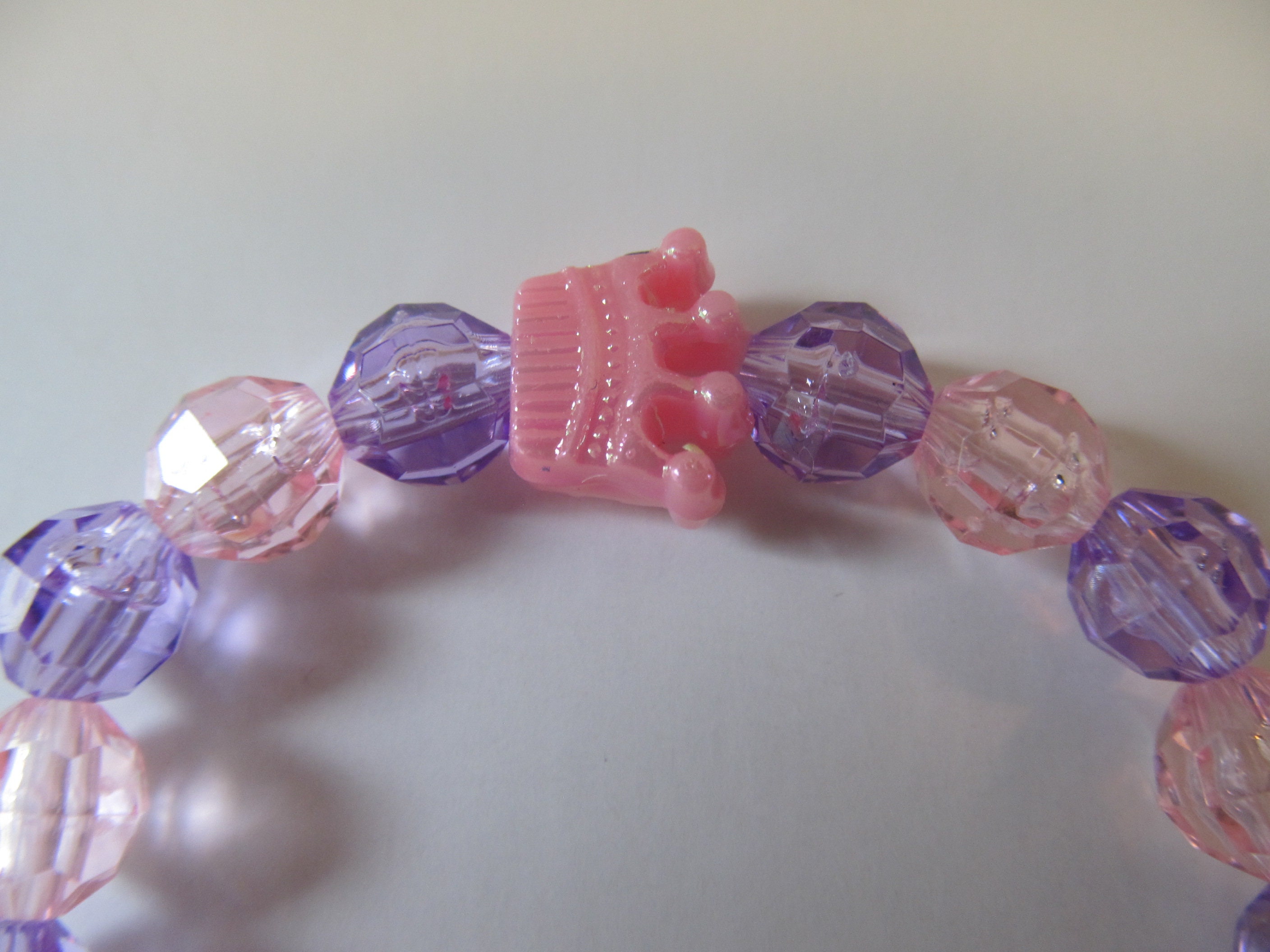 Princess Crown Bracelet Beaded Bracelet-princess Bracelet - Etsy