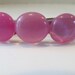 Pink White Pebble Barrette Pebble Hair Clip-marble Barrette Marble Hair ...