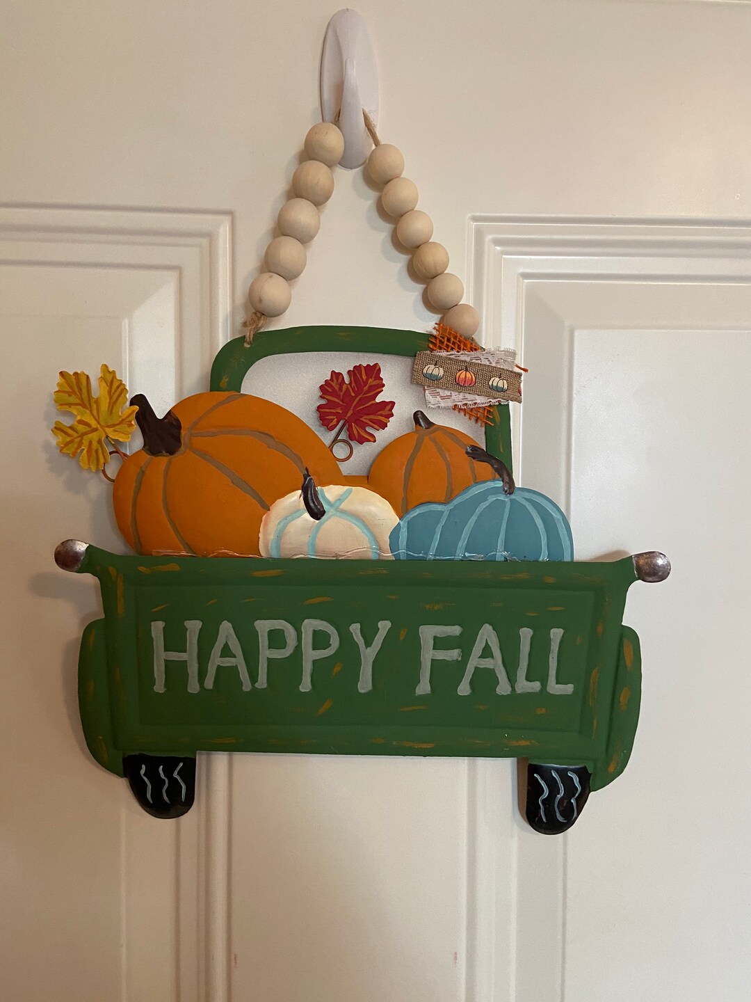 Happy Fall Metal Sign- Fall Sign- Fall Decor- Rustic Decor ...