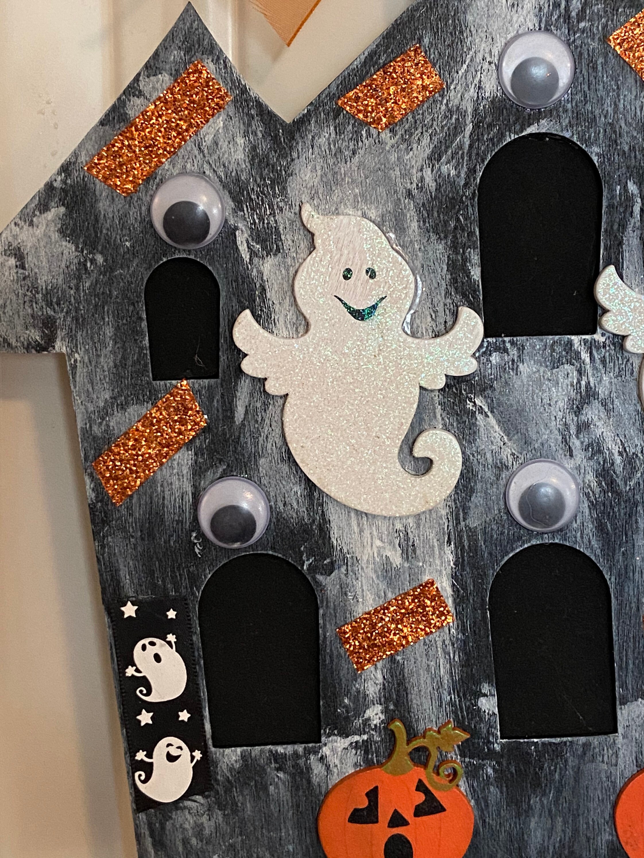 Haunted House Halloween Wood Decor Spooky House Spooky Decor Halloween ...