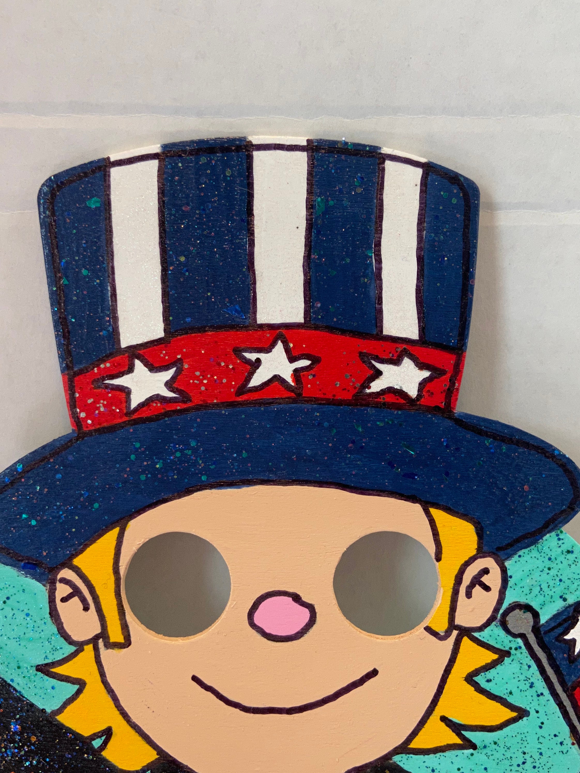 Kids Masks Uncle Sam Mask Children Mask 4th of July Decor - Etsy