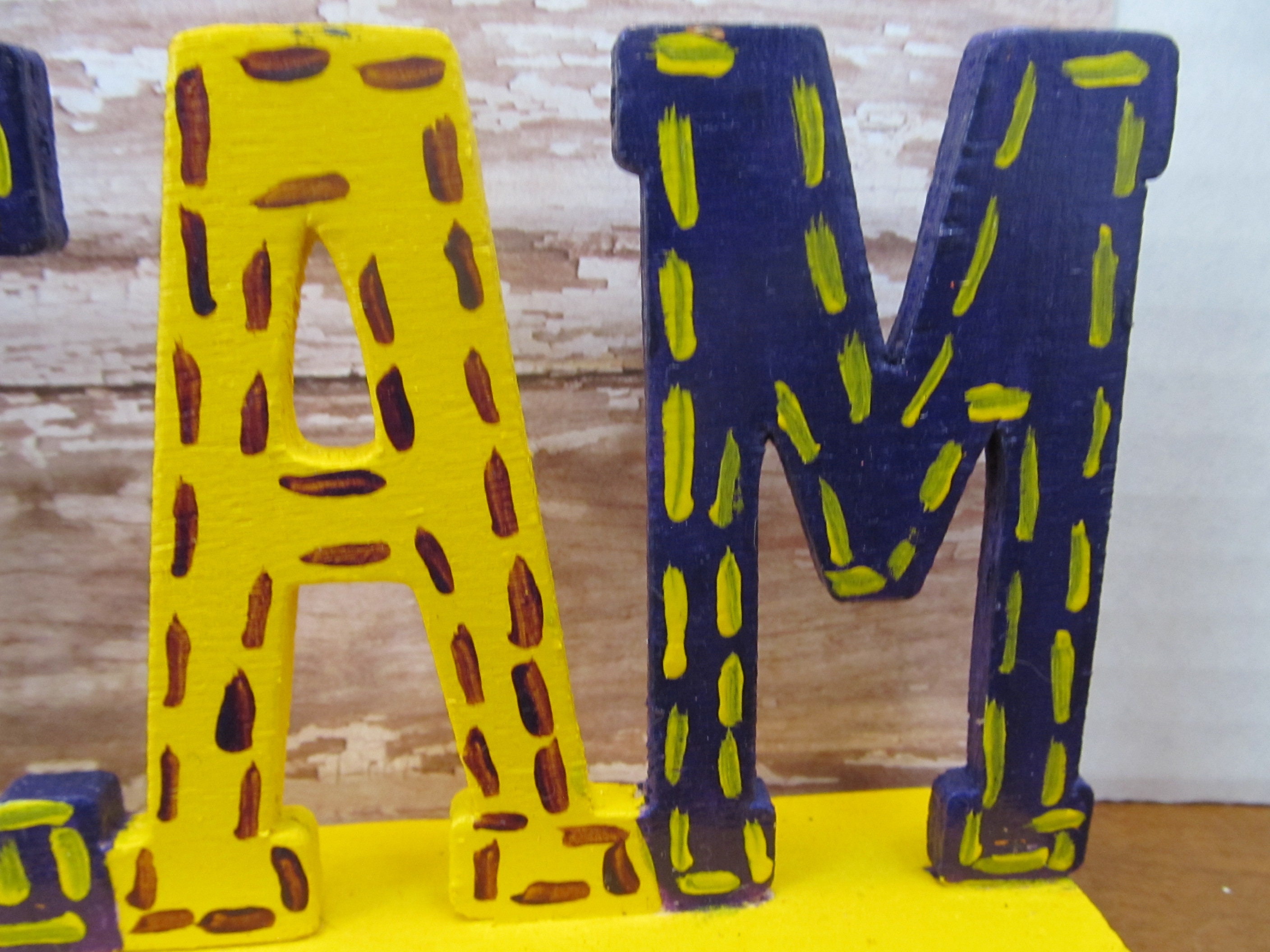 Purple and Gold Go Team Sign Football Sign-table Decor Shelf - Etsy