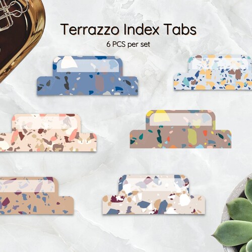 Daisy Divider Tabs Index Tabs for Binder Planner Notebook - Etsy