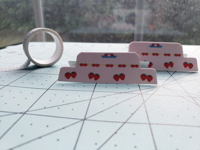 Strawberry Milk Divider Tabs Index Tabs for Binder Planner - Etsy