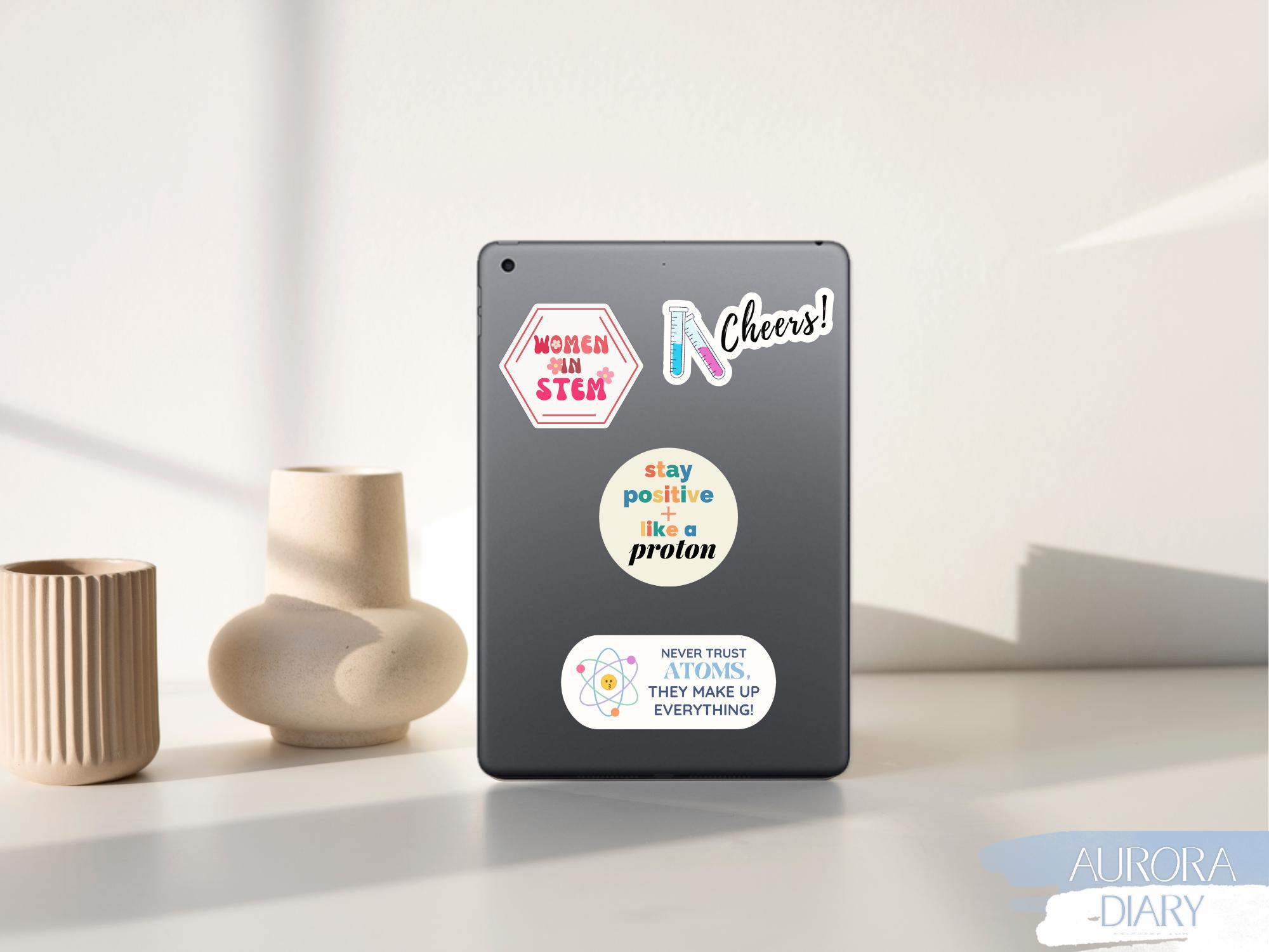 Chemistry Sticker Never Trust Atoms, They Make up Everything | Funny ...