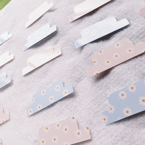 Daisy Divider Tabs | Index Tabs for Binder Planner Notebook Junk ...