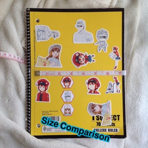 Cells at Work!(hataraku Saibou) Sticker Set | Laptop Sticker | Journal ...