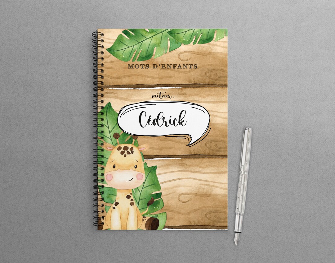 Carnet Mots D'enfants Souvenir Book Souvenirs D'enfance Recueil De Mots ...