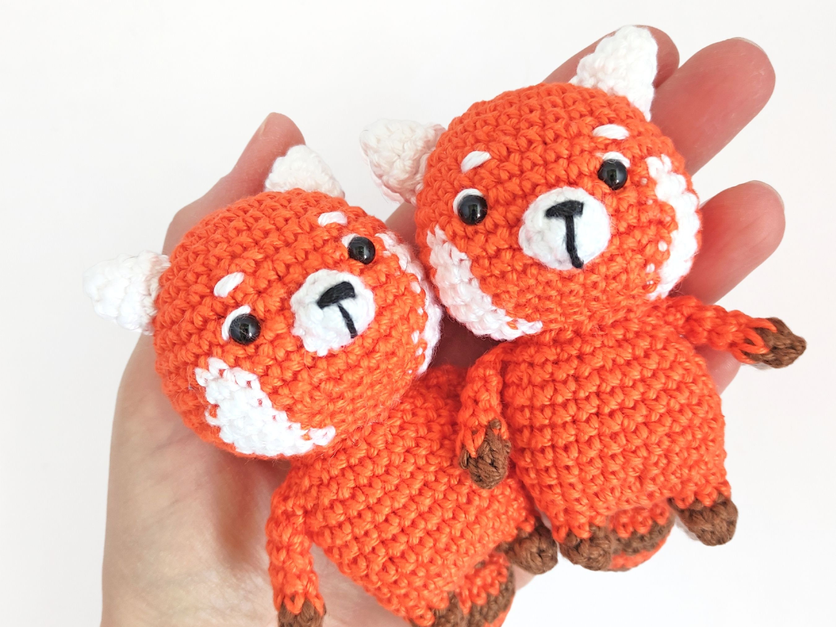 Red Panda Crochet Pattern Red Panda Plush Red Panda | Etsy