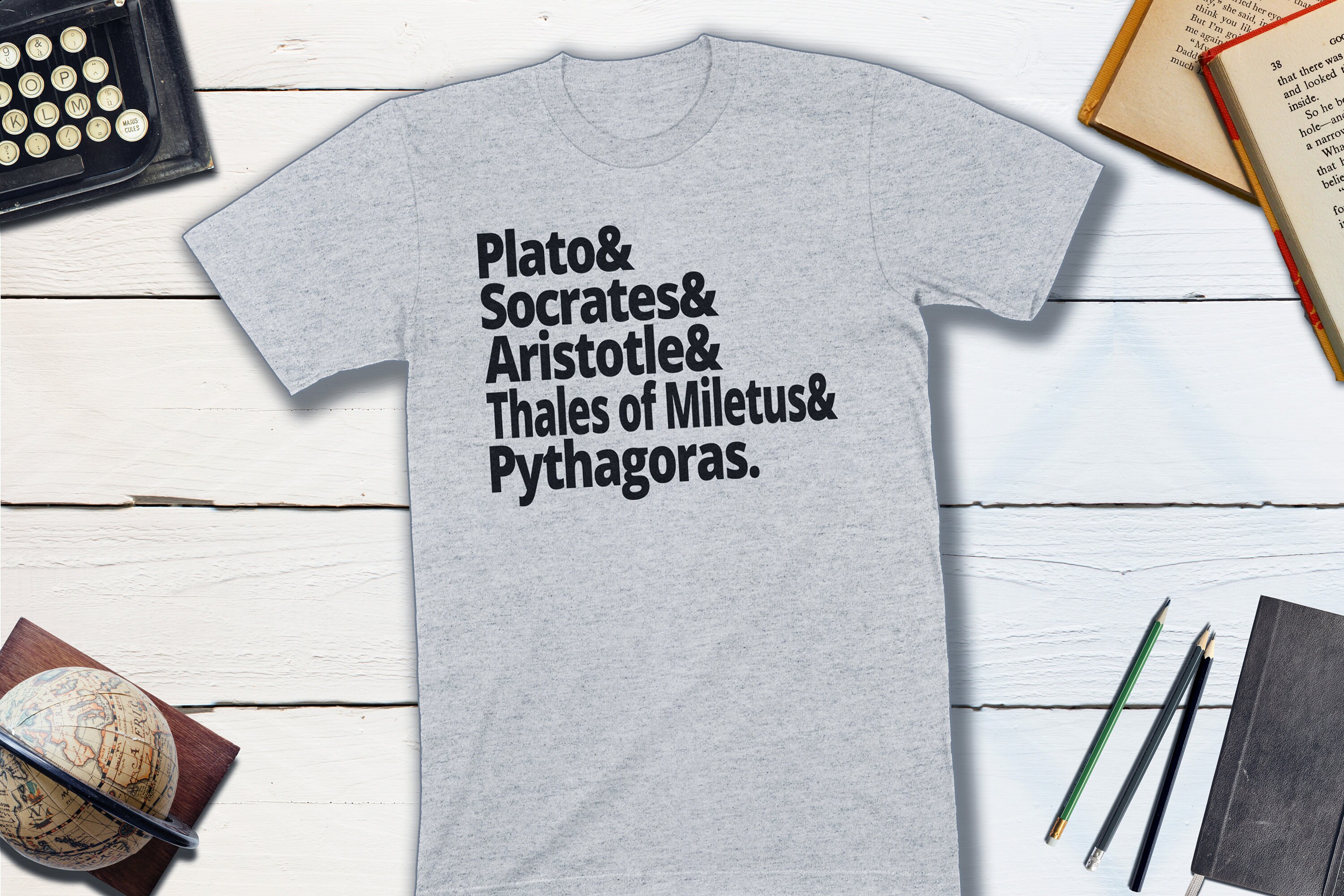 Ancient Greek Philosophers Plato Socrates Aristotle Thales of - Etsy