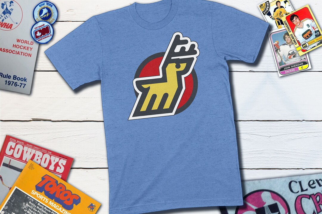 Retro Hockey Team Michigan Stags Hockey WHA Michigan Hockey Seventies ...