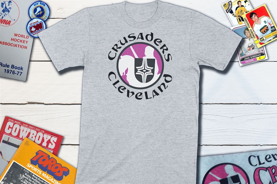 Retro Hockey Team Cleveland Crusaders Hockey WHA Cleveland Hockey ...