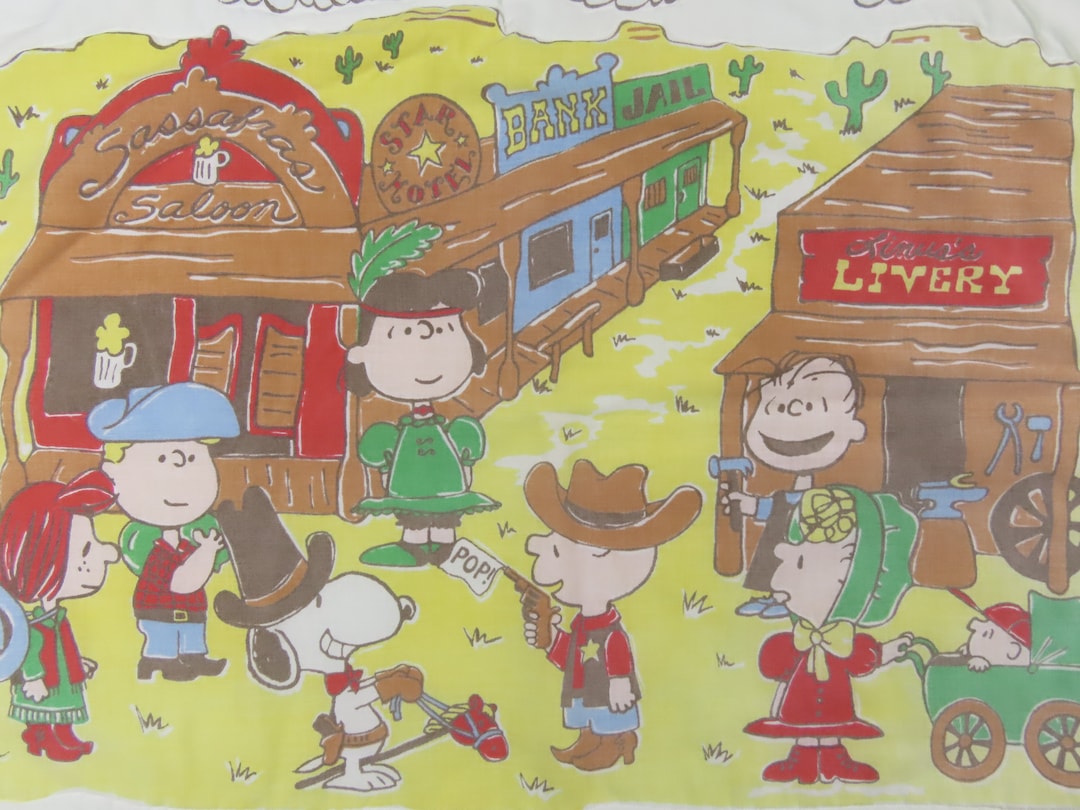 Vintage Peanuts Placemat or Wall Hanging - Etsy