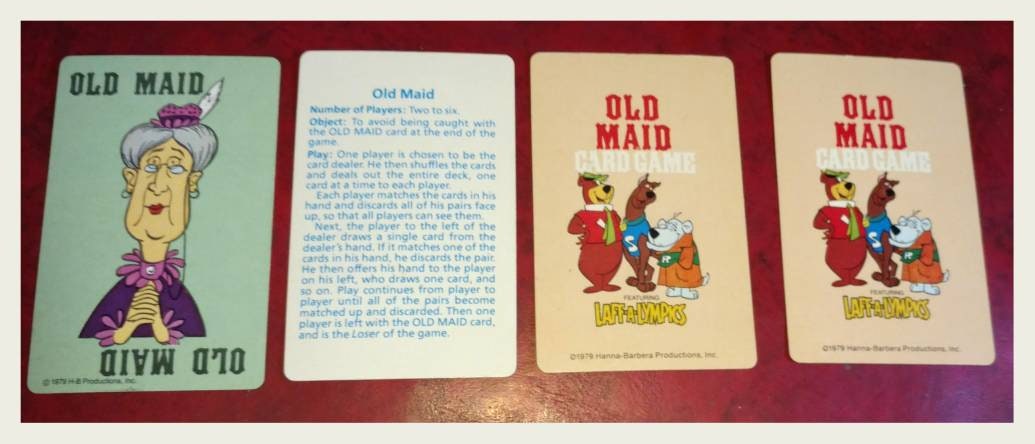 Laff-a-lympics Old Maid Card Game - Etsy