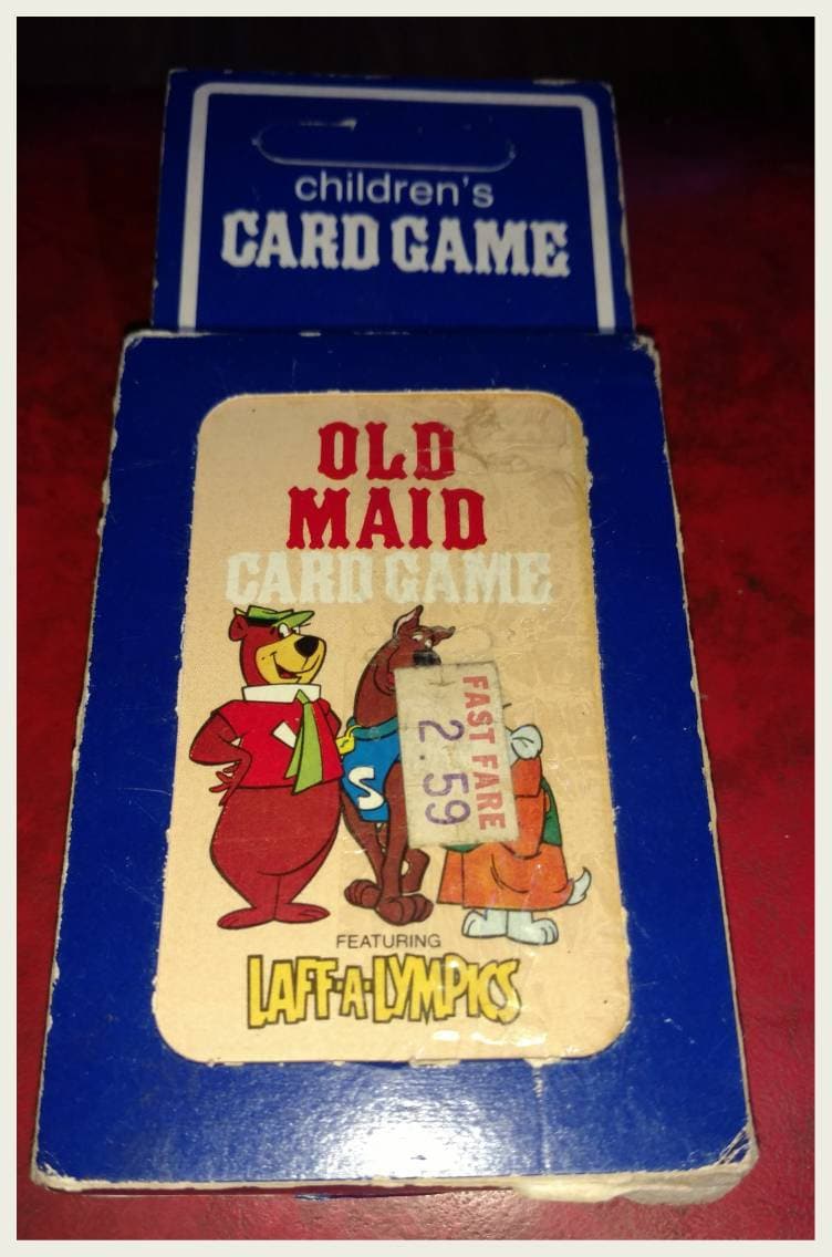 Laff-a-lympics Old Maid Card Game - Etsy