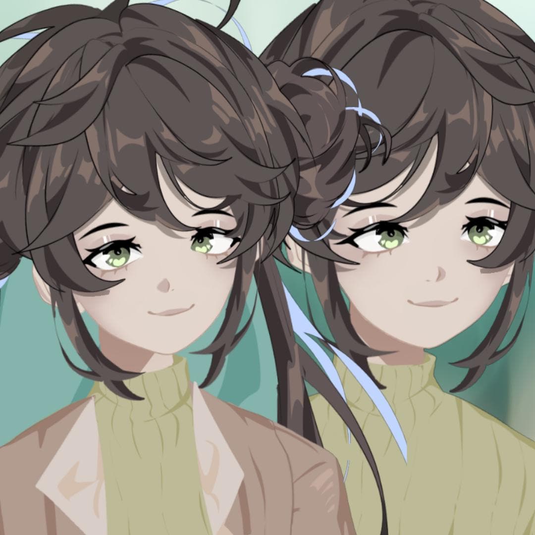 Ready-to-use Full Body Vtuber Model: 5 Expressions, 2 Outfits (vtube ...