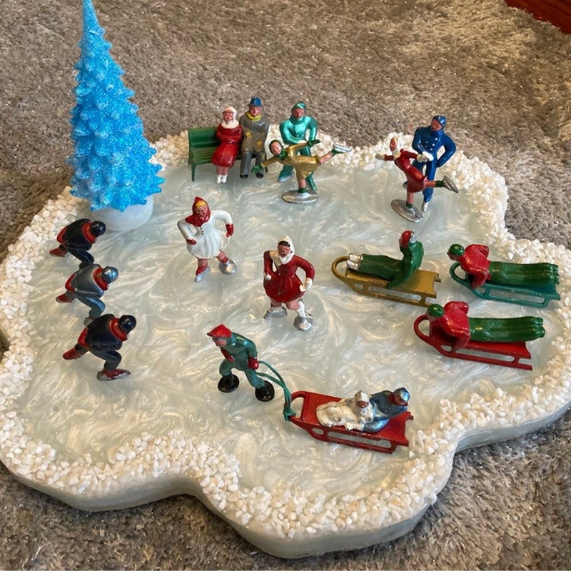Miniature Skating Pond - Etsy
