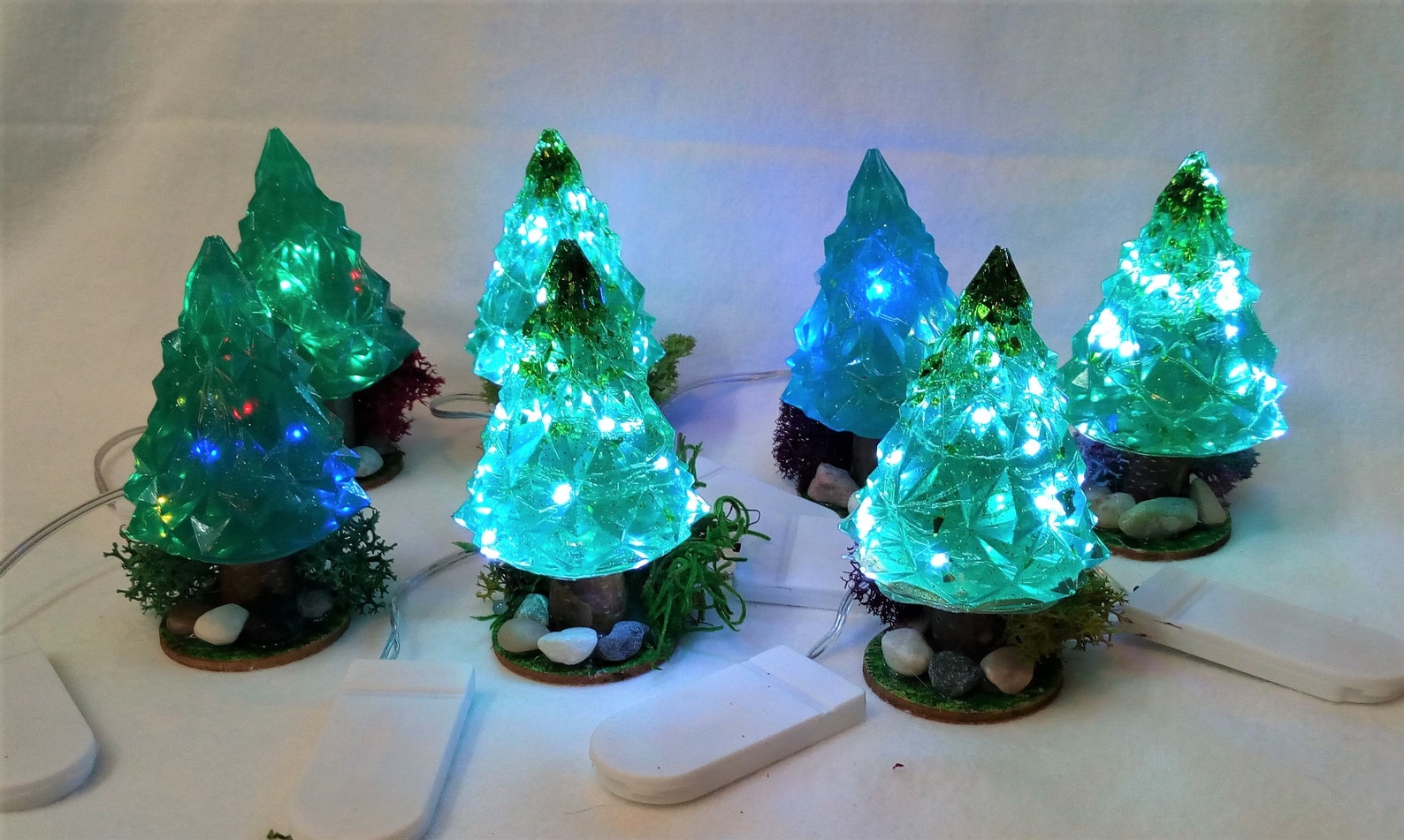 Mystical Miniature Fur Tree - Etsy