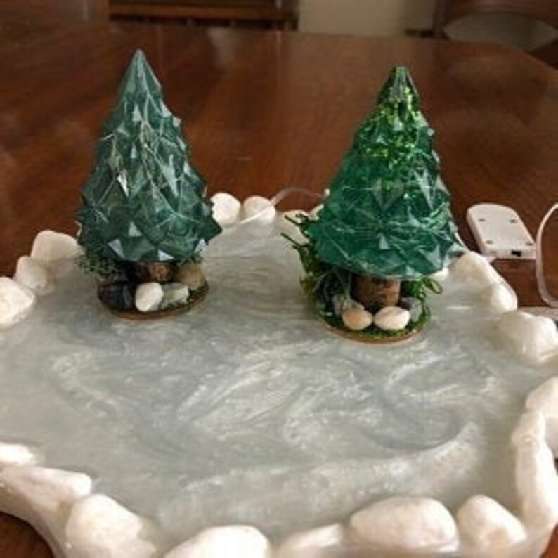 Mystical Miniature Fur Tree - Etsy