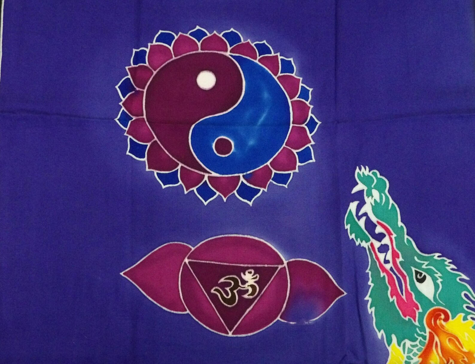 Chakra Dragon Drop Banner Meditation Banner Indoor/outdoor - Etsy