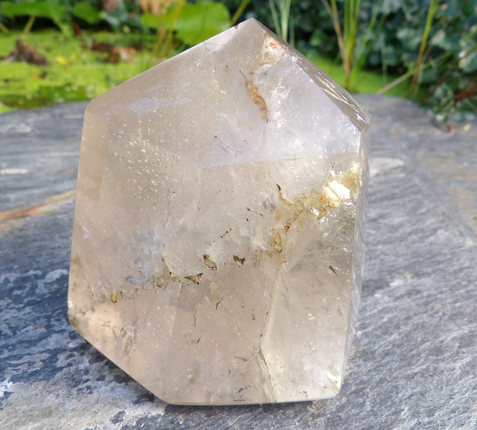 Milky Way / Galaxy Quartz Devic Crystal Polished Point / Tower Packed ...