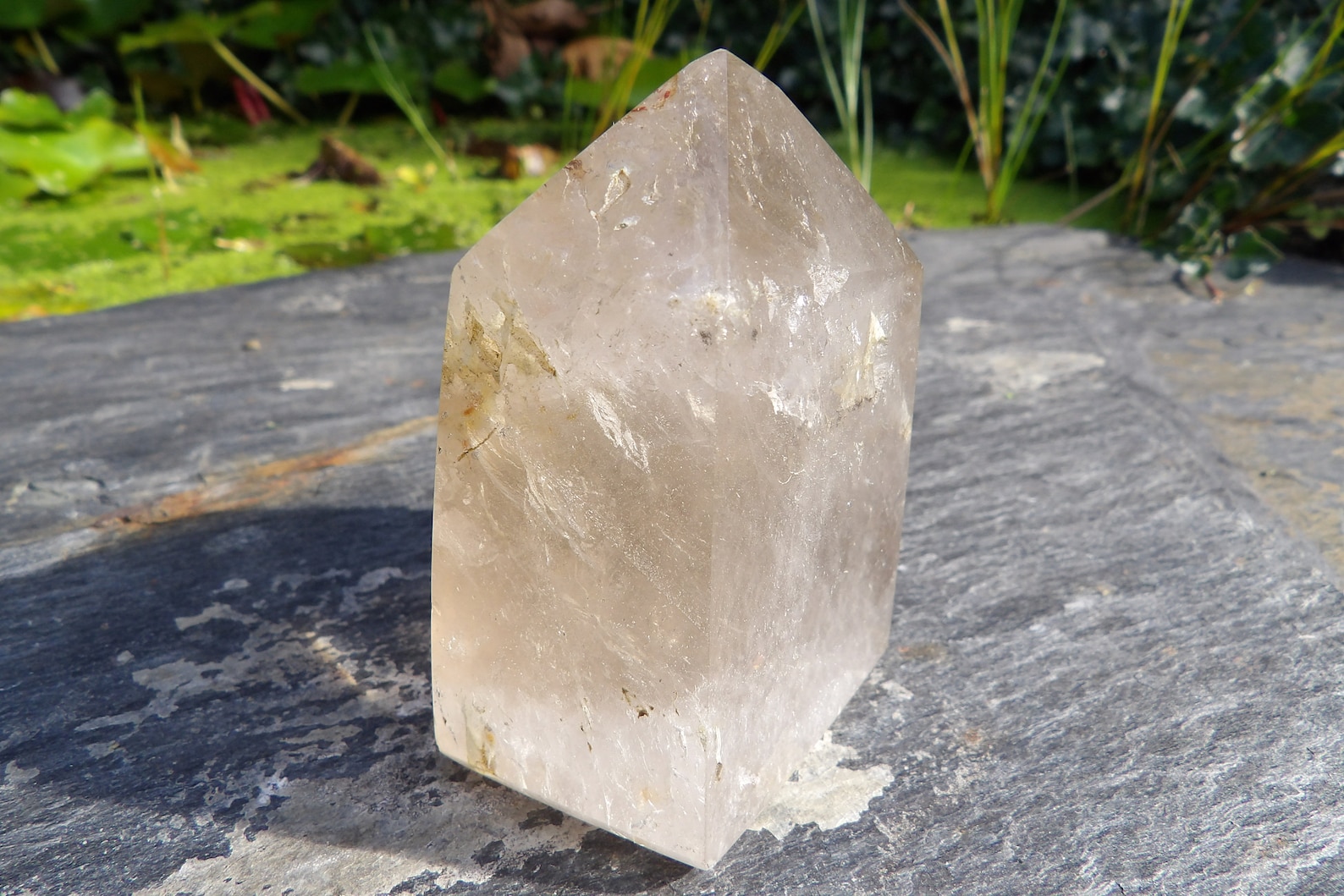 Milky Way / Galaxy Quartz Devic Crystal Polished Point / Tower Packed ...