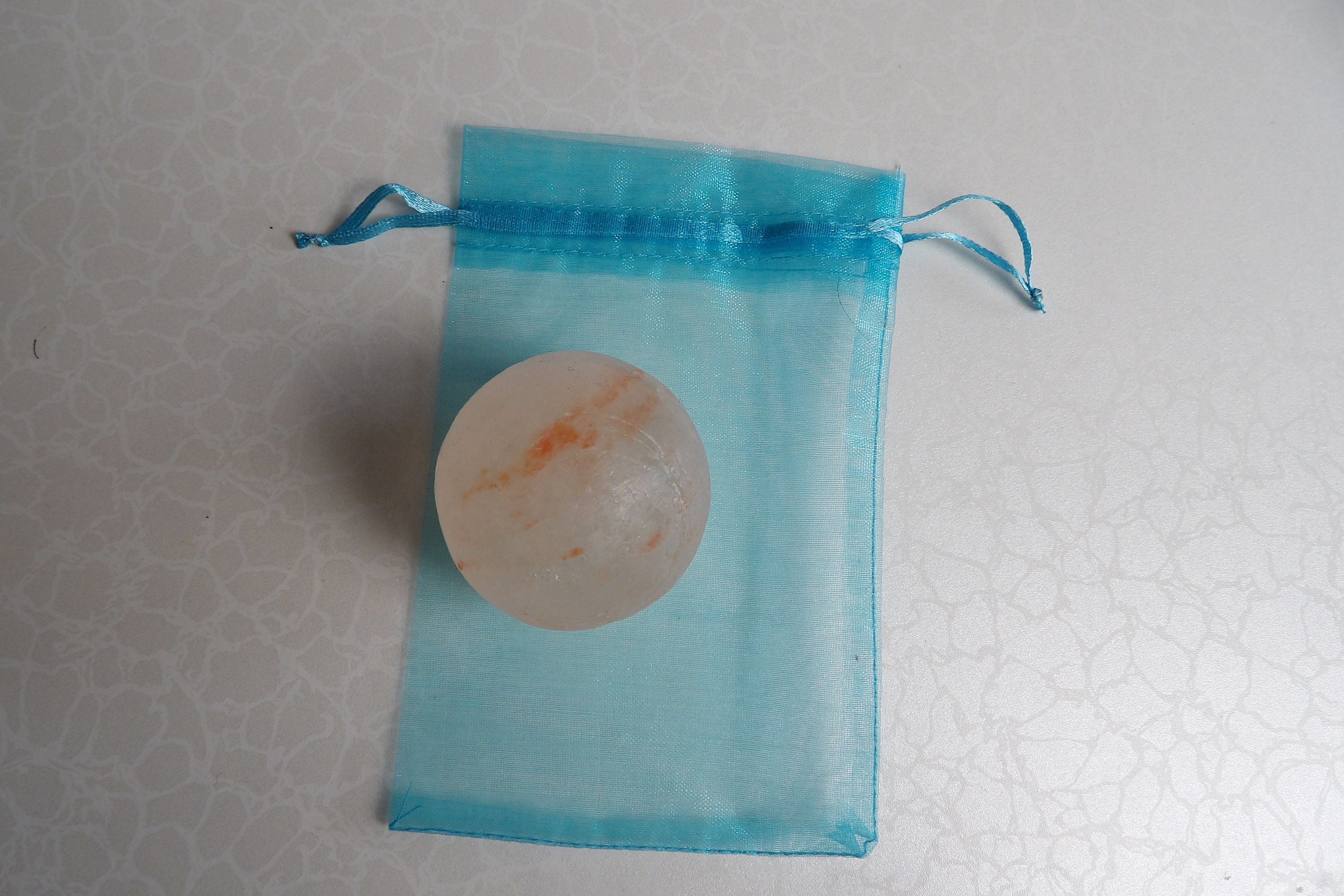 Himalayan Salt Ball in Bag. Natural Mineral Stone Salt Deodorant Kills ...