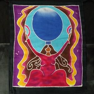 Goddess Prayer Flags, 7 Flag Meditation Banner, Indoor or Outdoor, Hand ...