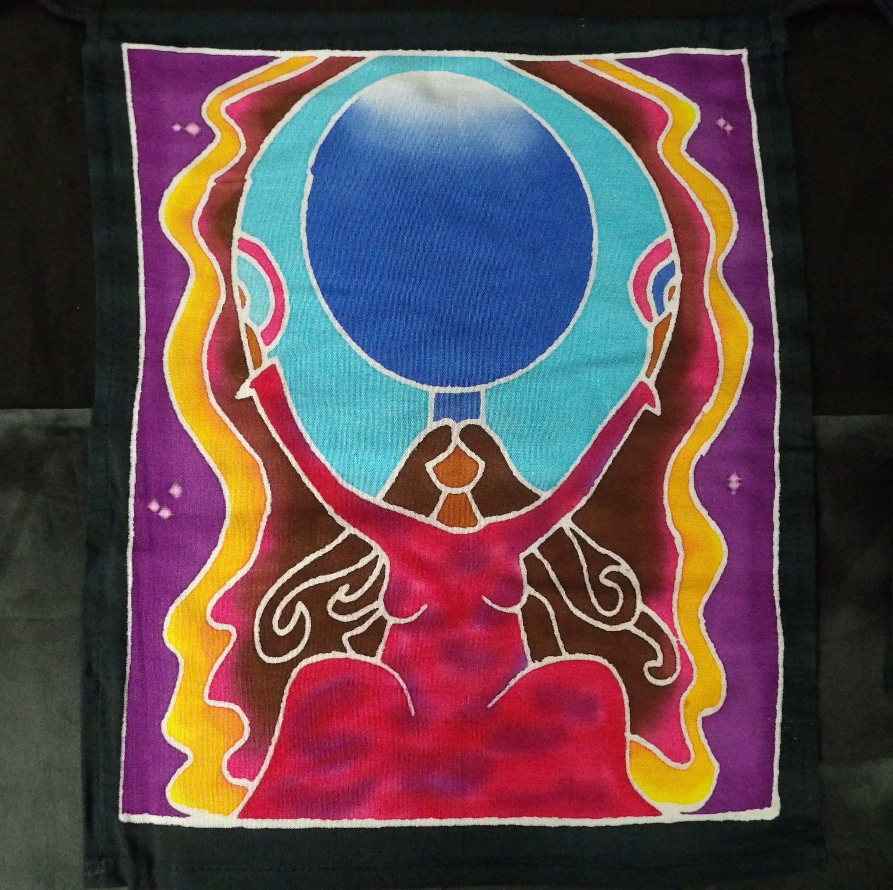 Moon Goddess Prayer Flags 7 Flag Meditation Banner Indoor or | Etsy