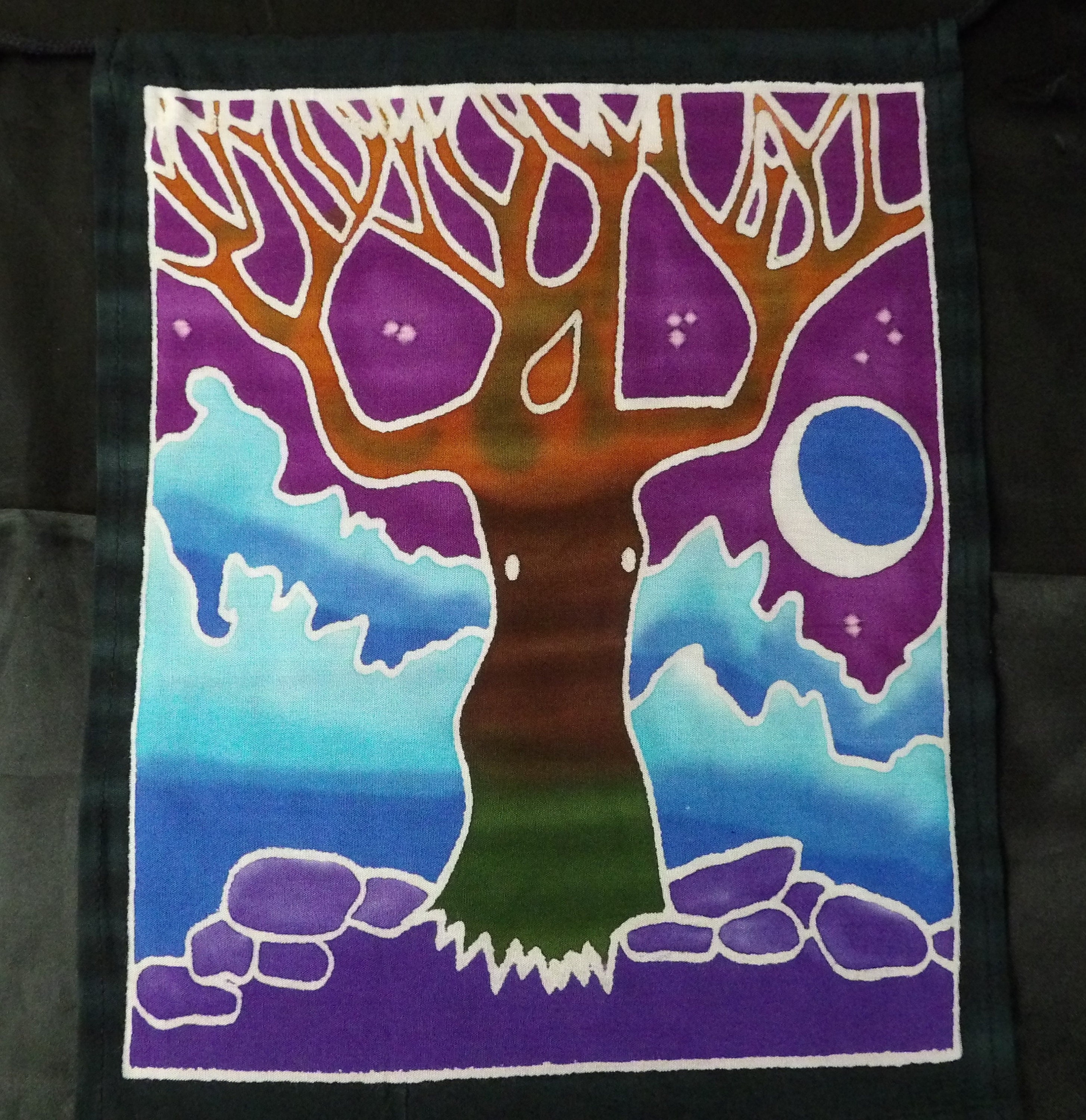 Moon Goddess Prayer Flags 7 Flag Meditation Banner Indoor or | Etsy