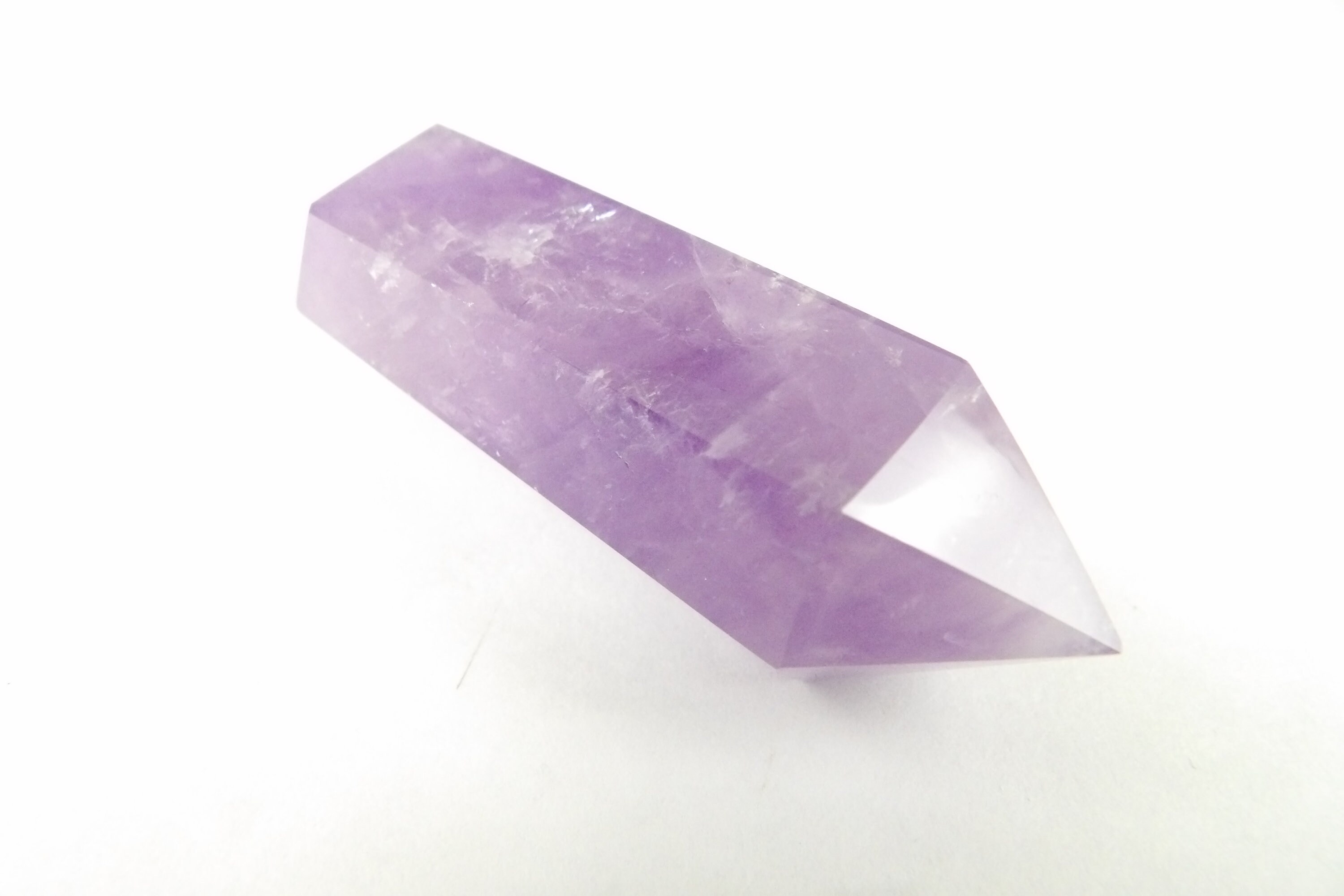 Home & Living Rocks & Geodes Gorgeous Amethyst Double Terminated Point ...