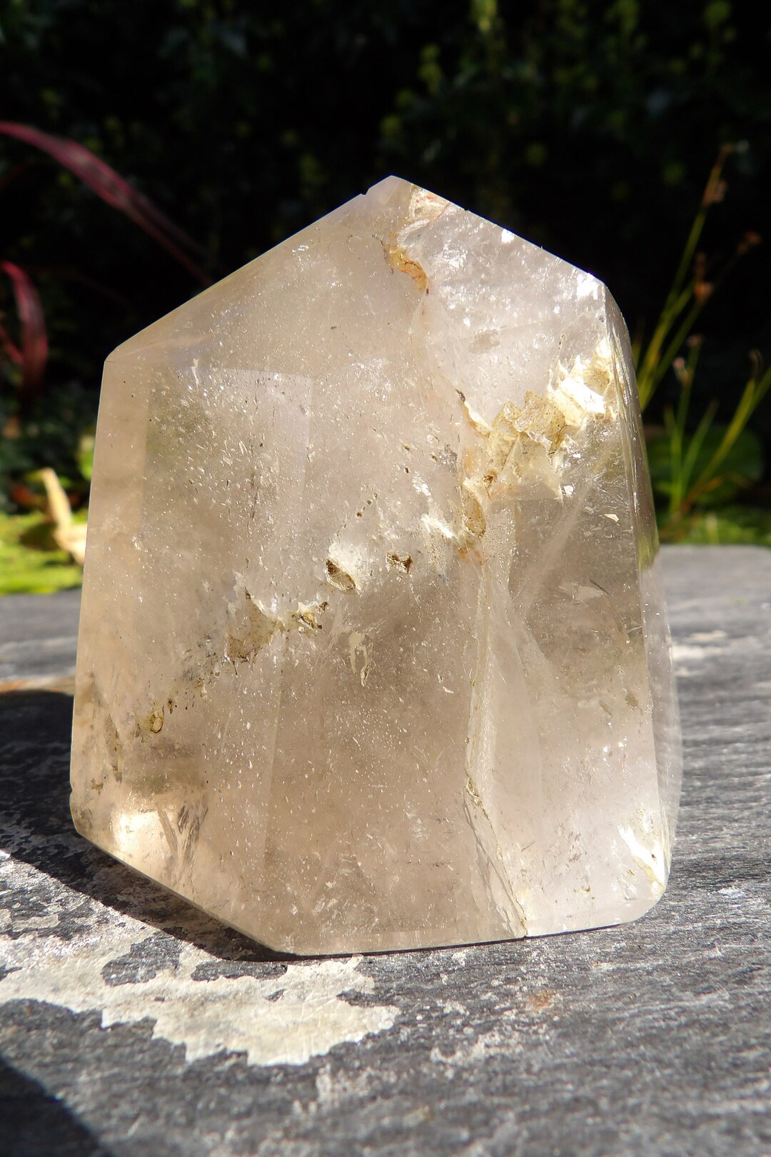 Milky Way / Galaxy Quartz Devic Crystal Polished Point / Tower Packed ...
