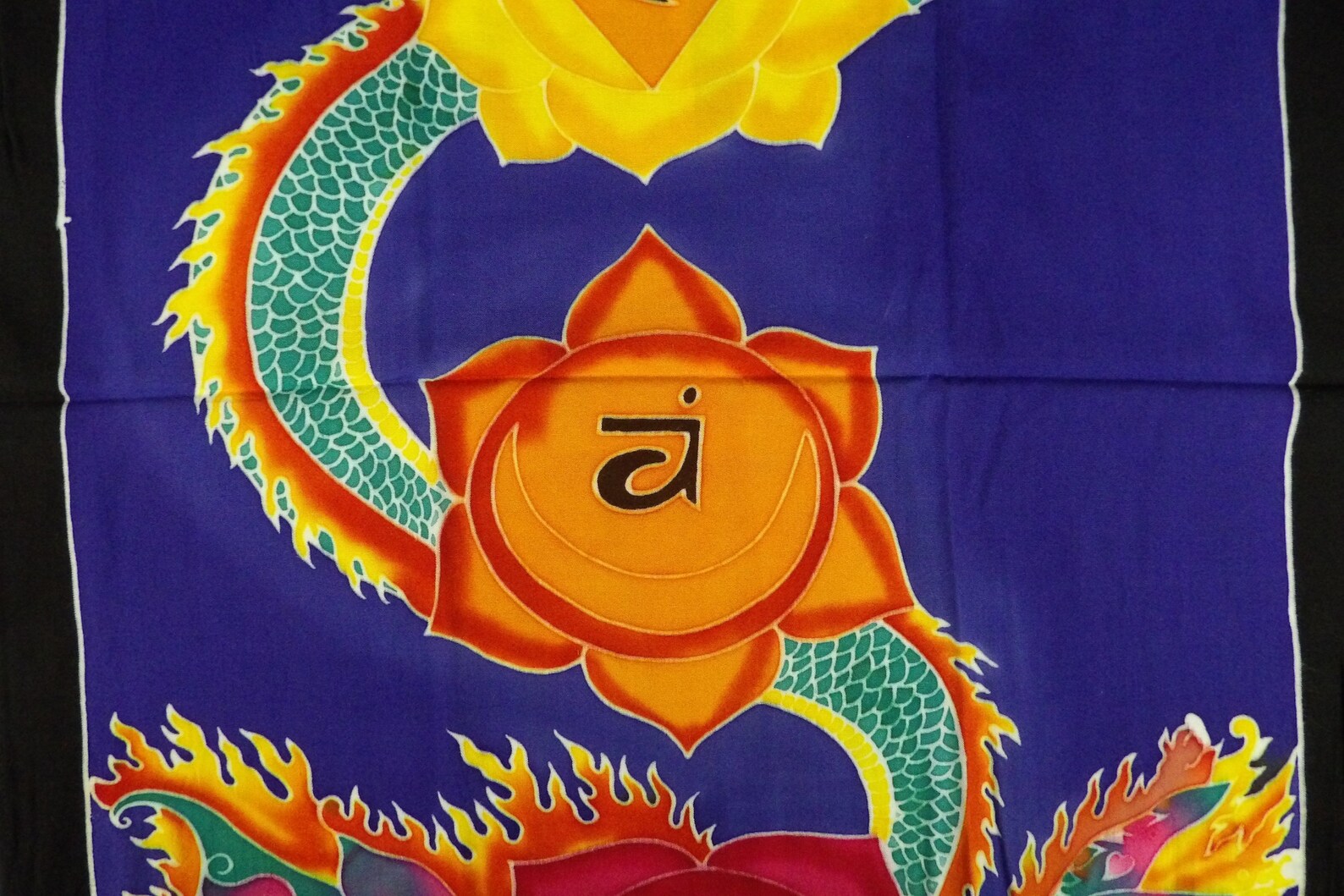 Chakra Dragon Drop Banner Meditation Banner Indoor/outdoor - Etsy