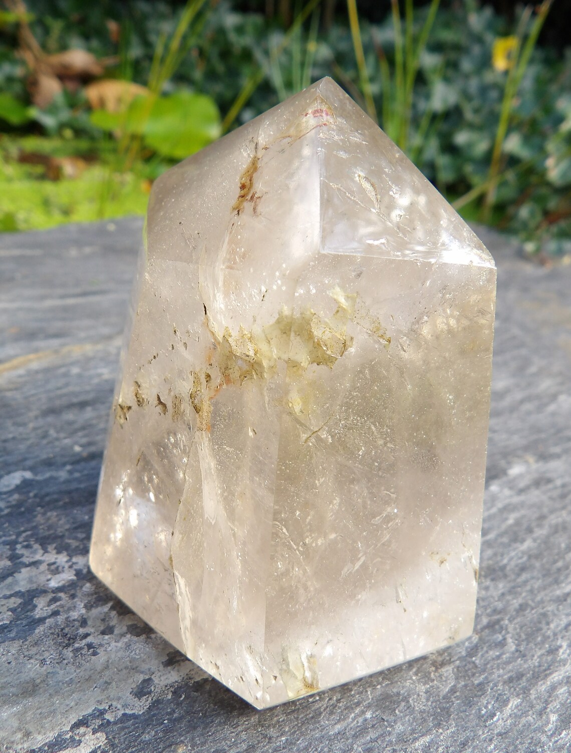 Milky Way / Galaxy Quartz Devic Crystal Polished Point / Tower Packed ...