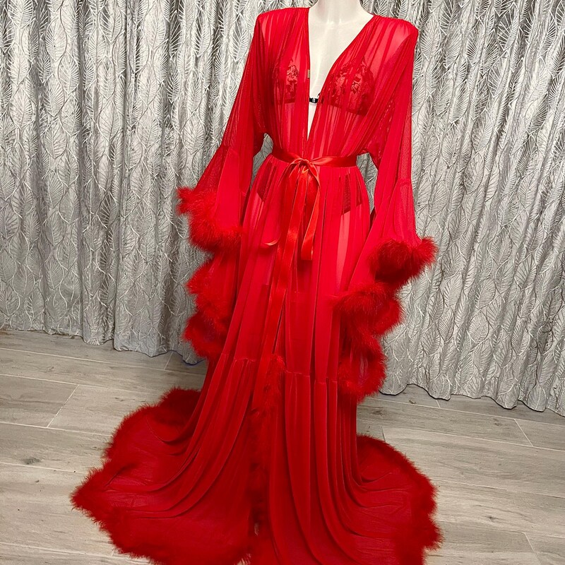 Feather Robe - Etsy