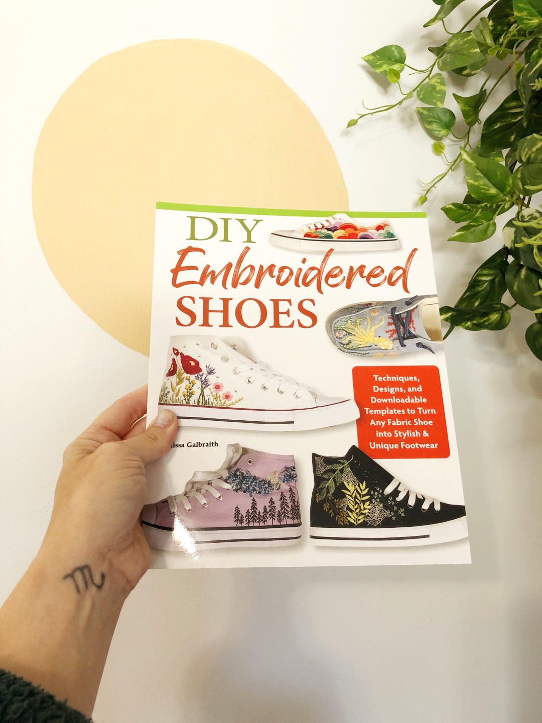DIY Embroidered Shoes- Hand Embroidery DIY Craft Book - Etsy