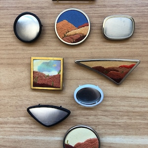 Desert Landscape Pin Beginner DIY Embroidery Craft Kit - Etsy