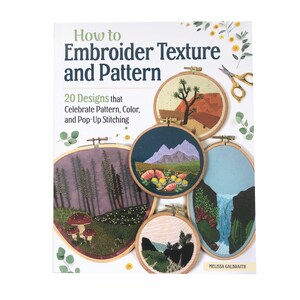 How to Embroider Texture and Pattern- Hand Embroidery DIY Book - Etsy