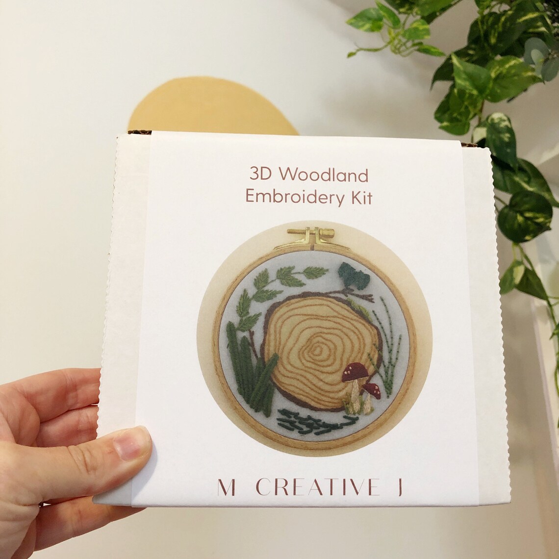 3D Woodland. Advanced Hand Embroidery DIY Craft Kit Stitch - Etsy