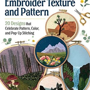 How to Embroider Texture and Pattern Hand Embroidery DIY Book - Etsy