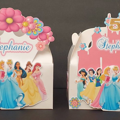 Little Mermaid Inspired Favor Boxes Princess Ariel Treat - Etsy