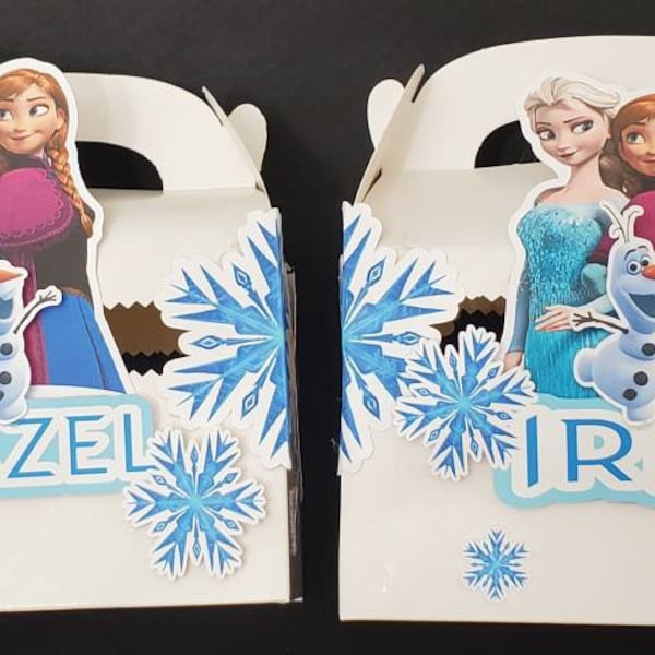 Elsa Favor Box - Etsy