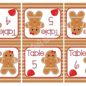 BUY 2 Get 1 FREE CHRISTMAS Gingerbread Complete Set Bunco Score Card ...