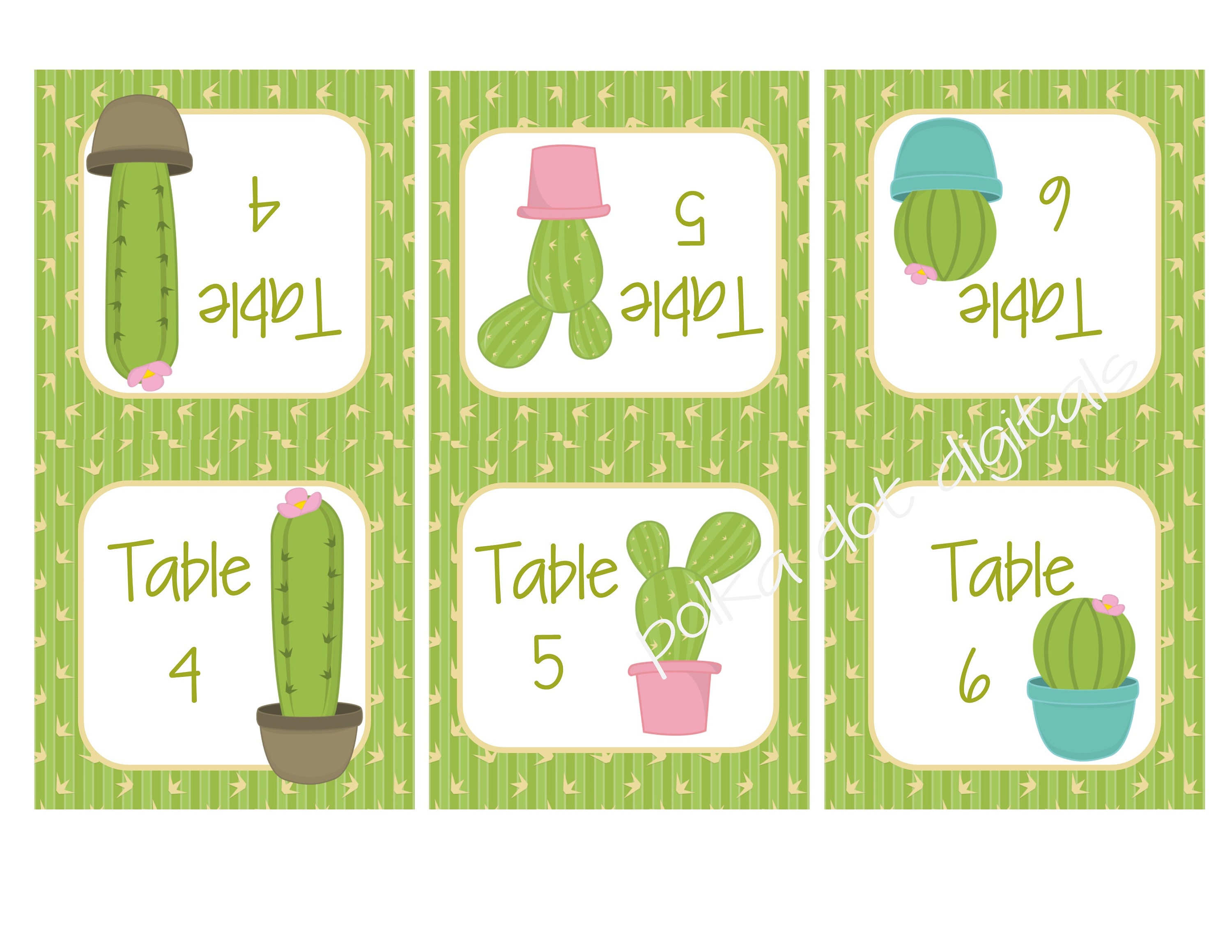 Buy 2 Get 1 Free CACTUS FIESTA Cinco De Mayo Bunco Set Score Card Table ...