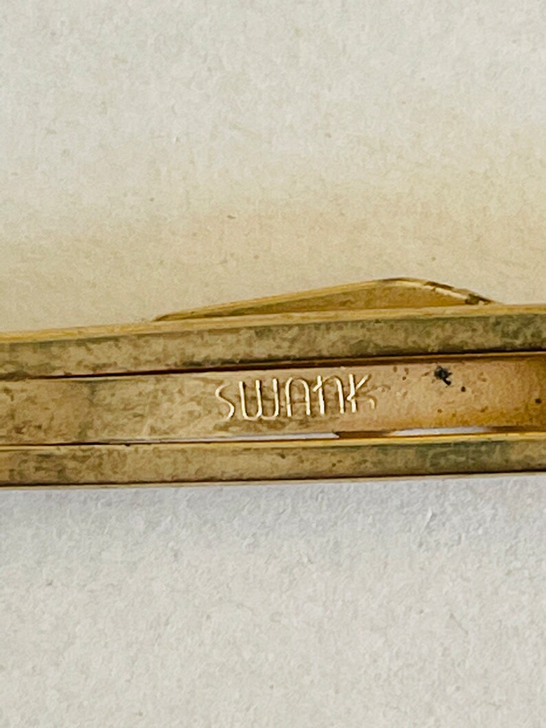 Vintage Swank Rifle Tie Cup W/mother of Pearl Handle. Perfect - Etsy