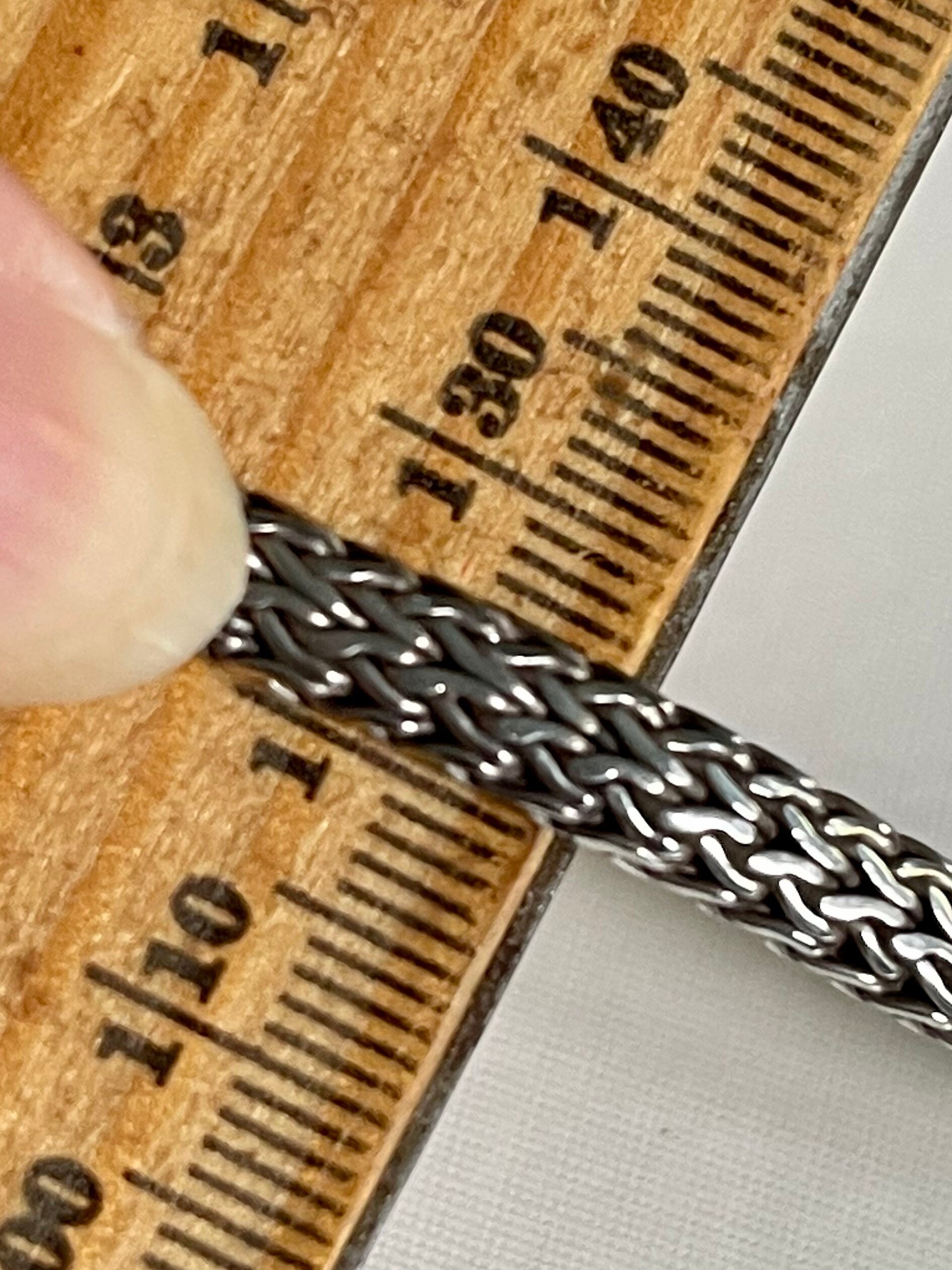 Vintage Sterling Silver Wheat Necklace Classic Style Simply Beautiful ...