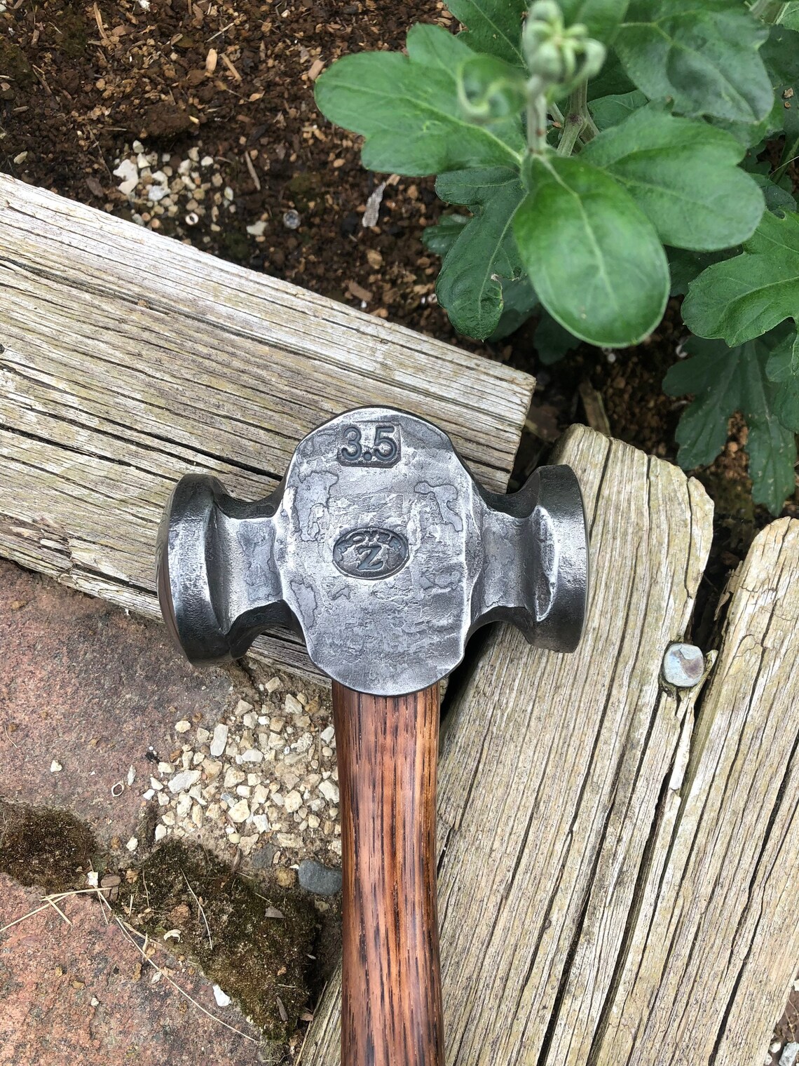 Blacksmith Rounding Hammer 3.5 Hand Forged by ROYER | Etsy