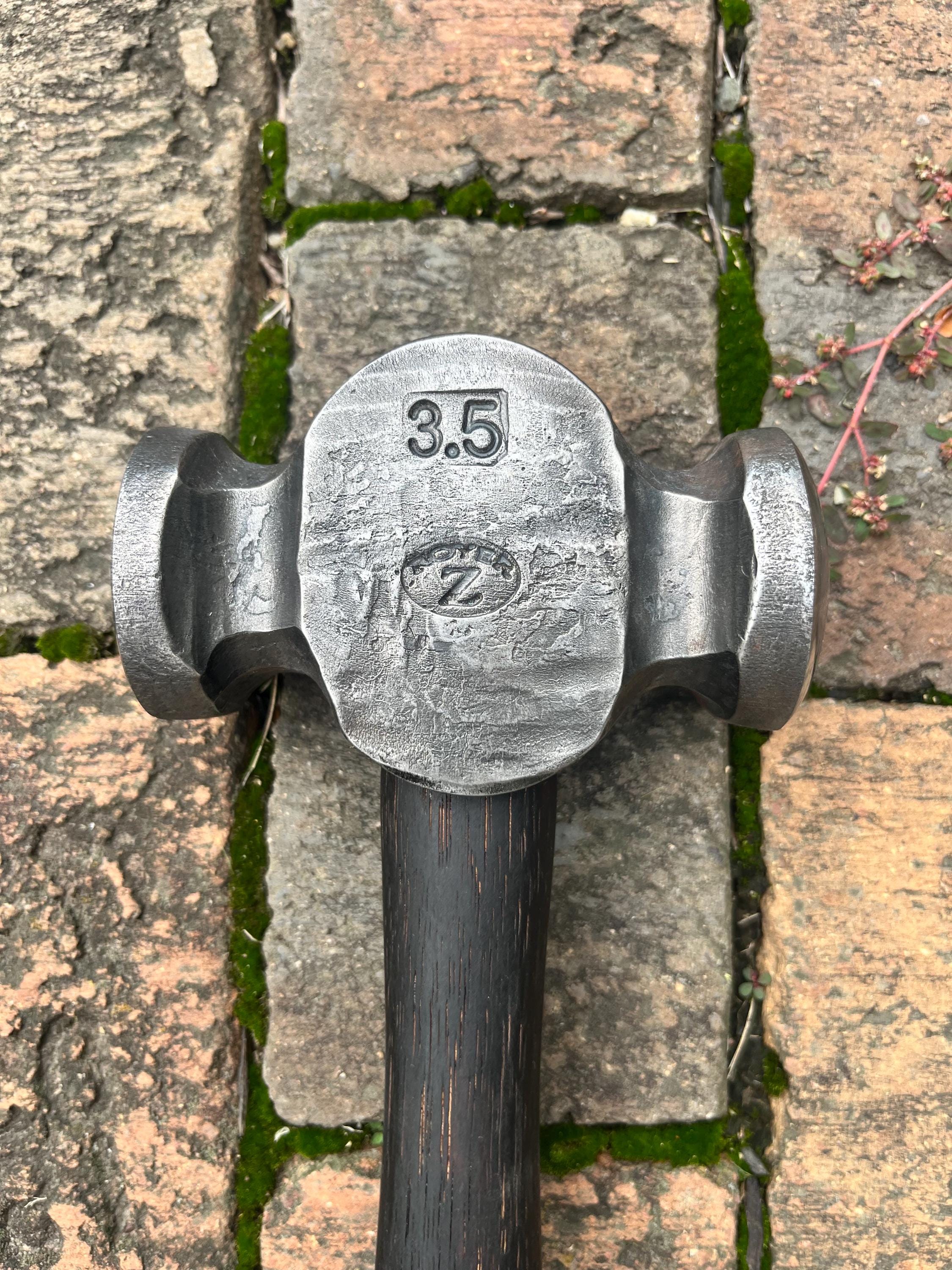 Blacksmith Rounding Hammer 3.5# (hand Forged by ROYER) - Etsy